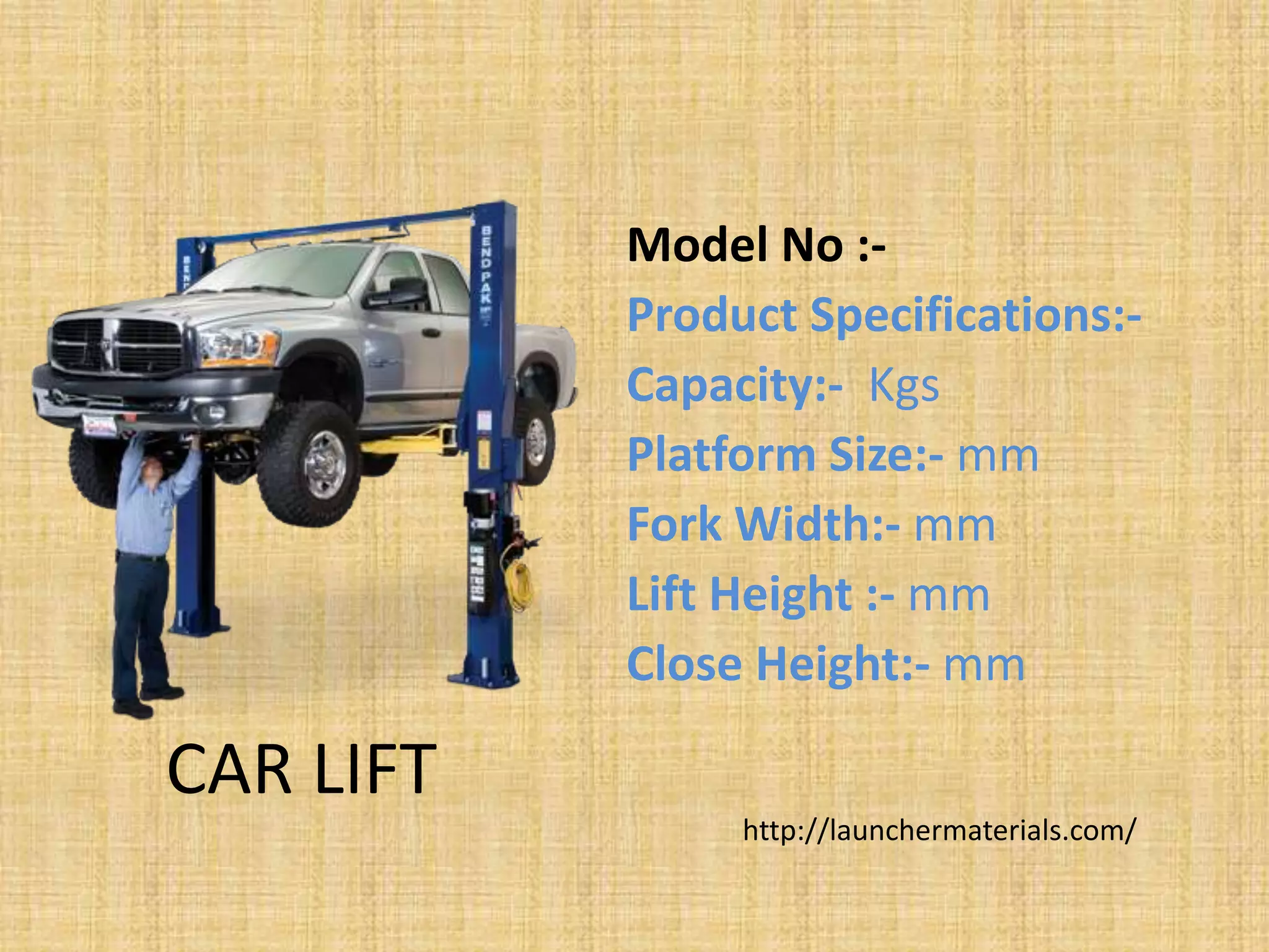 LAUNCHER MATERIAL HANDLING INDUSTRIES. | PPTX