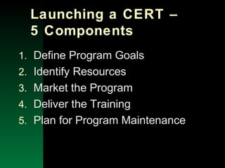 Launching a-cert-program | PPT