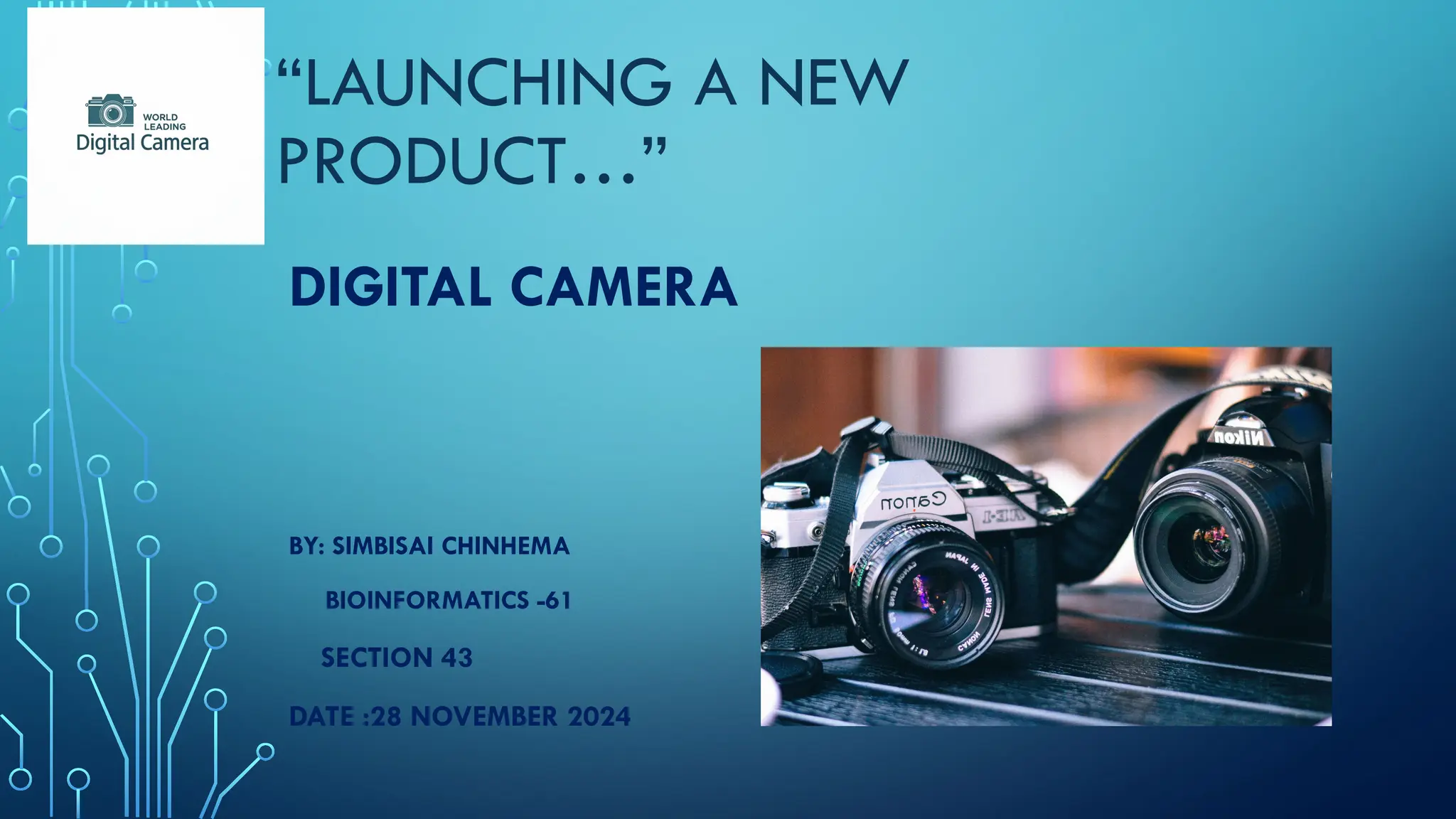 launching a new product, digital camera.pptx
