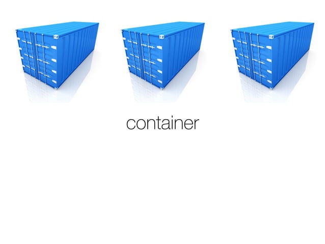 Launching containers with fleet | PPT