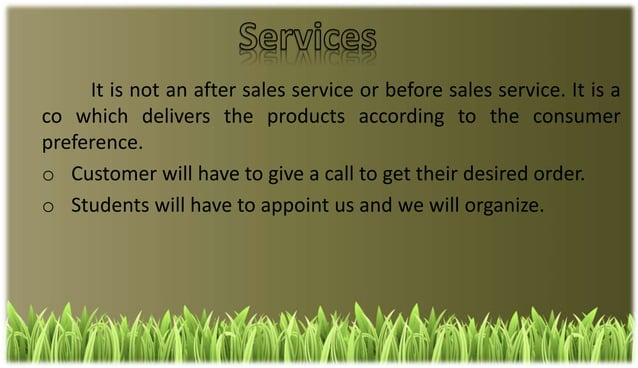 Launching new service company | PPTX