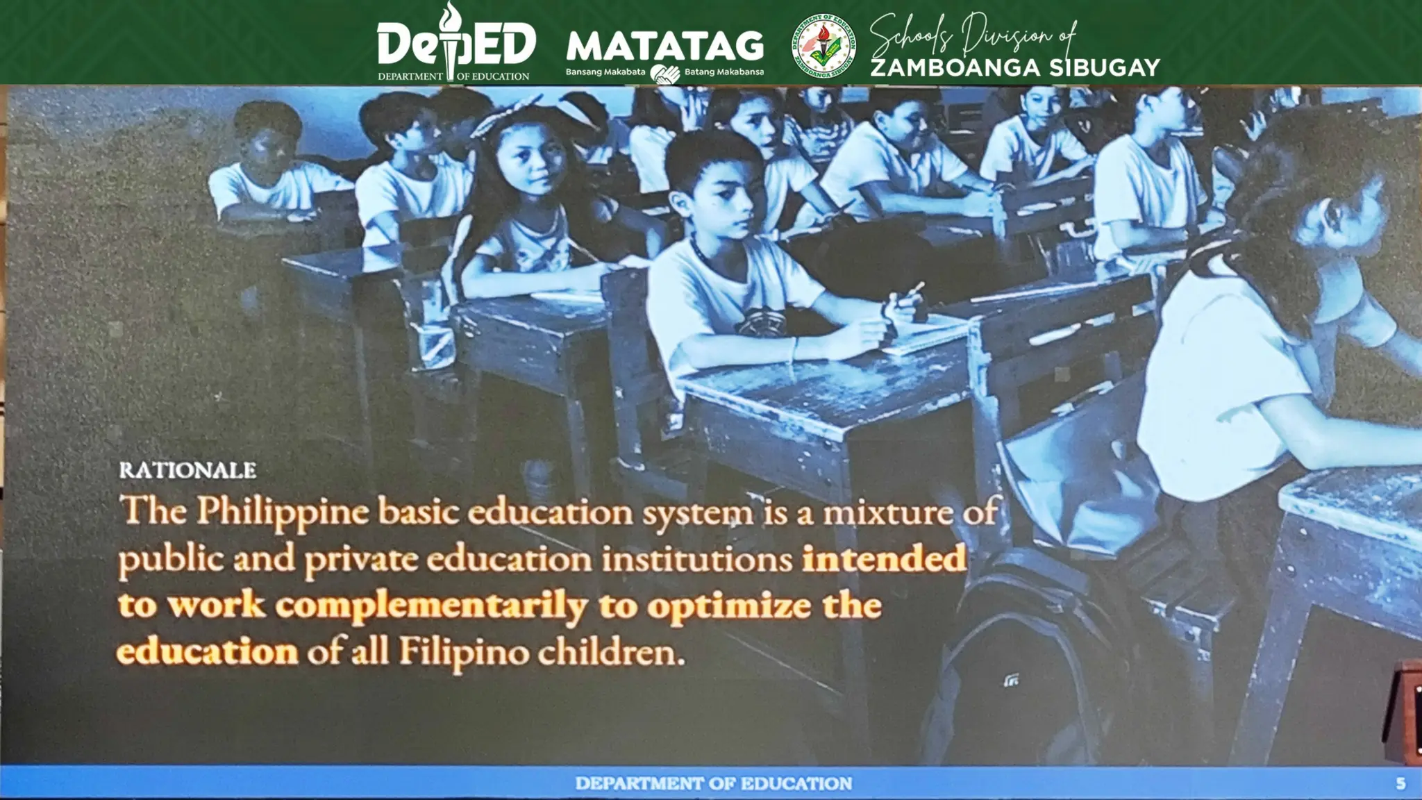 LAUNCHING OF PUBLIC AND PRIVATE EDUCATION COMPLEMENTARITY FRAMEWORK ...