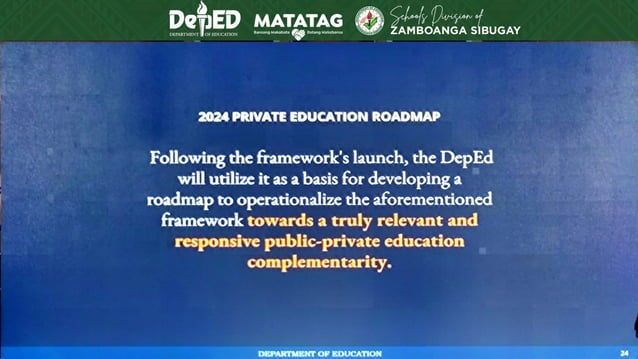 LAUNCHING OF PUBLIC AND PRIVATE EDUCATION COMPLEMENTARITY FRAMEWORK.pptx
