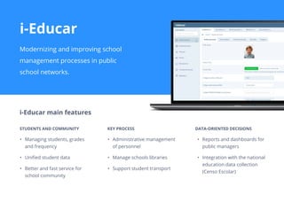 Launching the largest open source school management software in Brazil ...