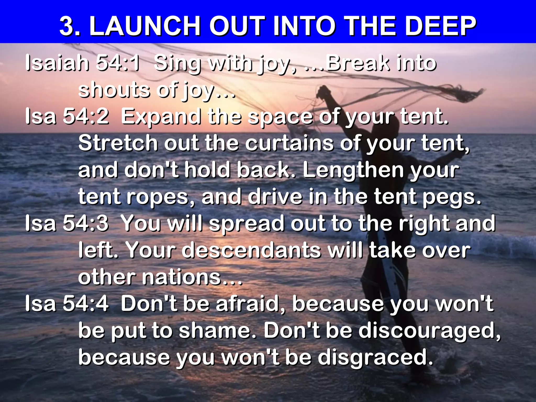 Launch into the deep | PPT