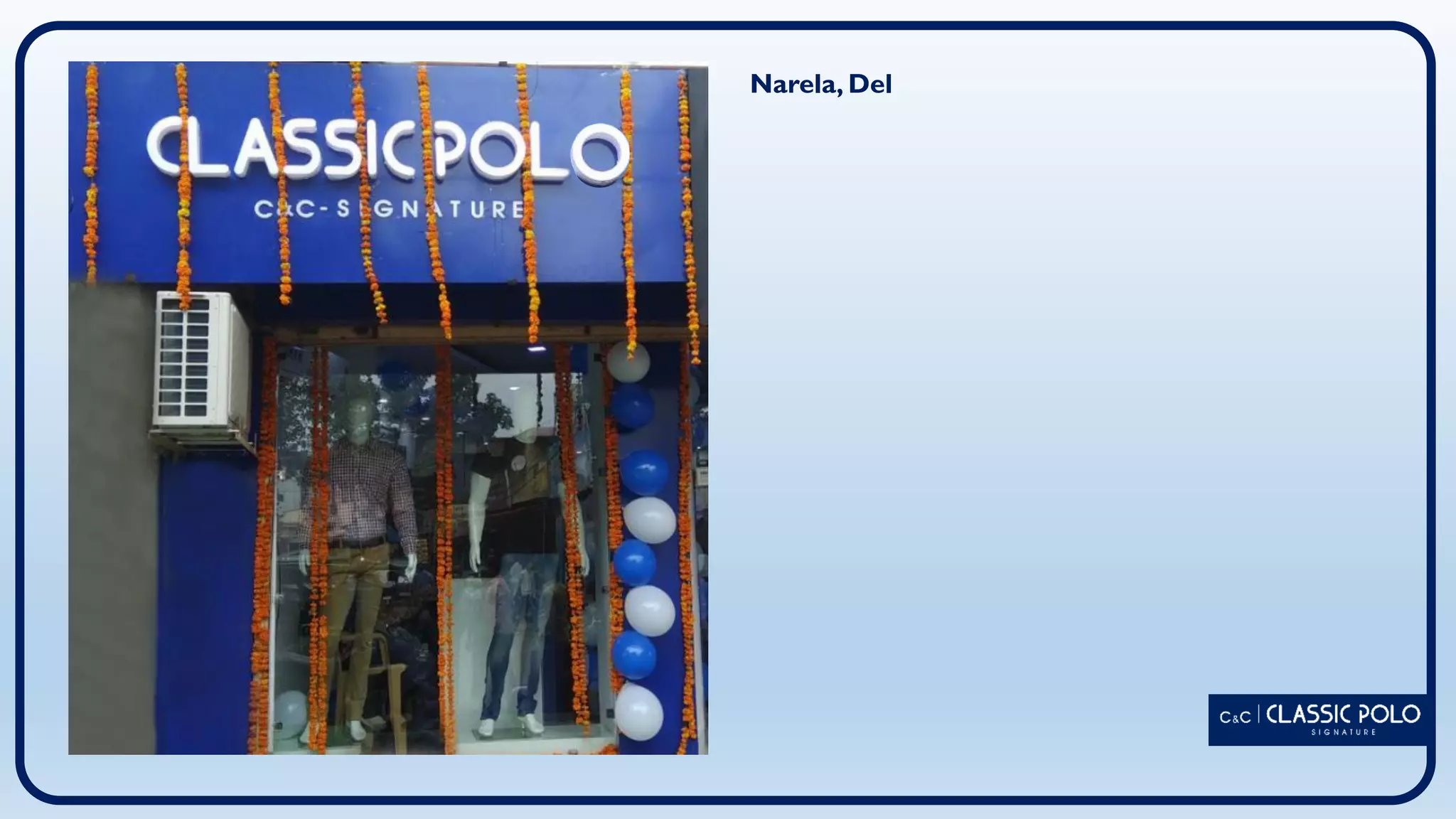 Men's wear Presenting our Classic Polo new store in Narela, Delhi ...