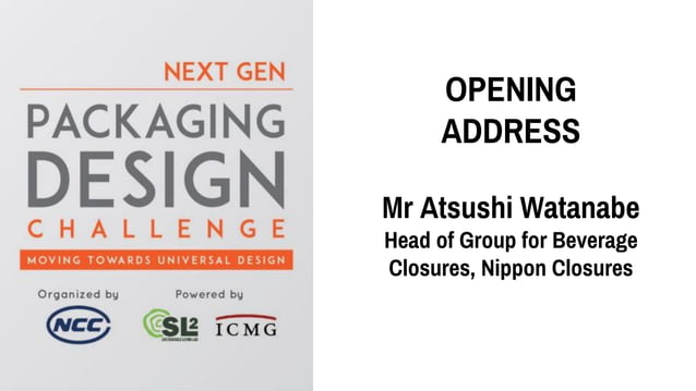 Launch of Next-Gen Packaging Design Challenge | PDF