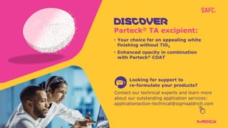 Launch of our new Titanium Dioxide Alternative | PDF