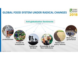 Global Food Policy Report 2018. Presentation by Dr. Shenggen Fan ...