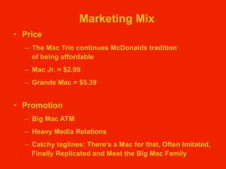 Schneider Associates Launch of the week: McDonald's Big Mac ATM | PPT