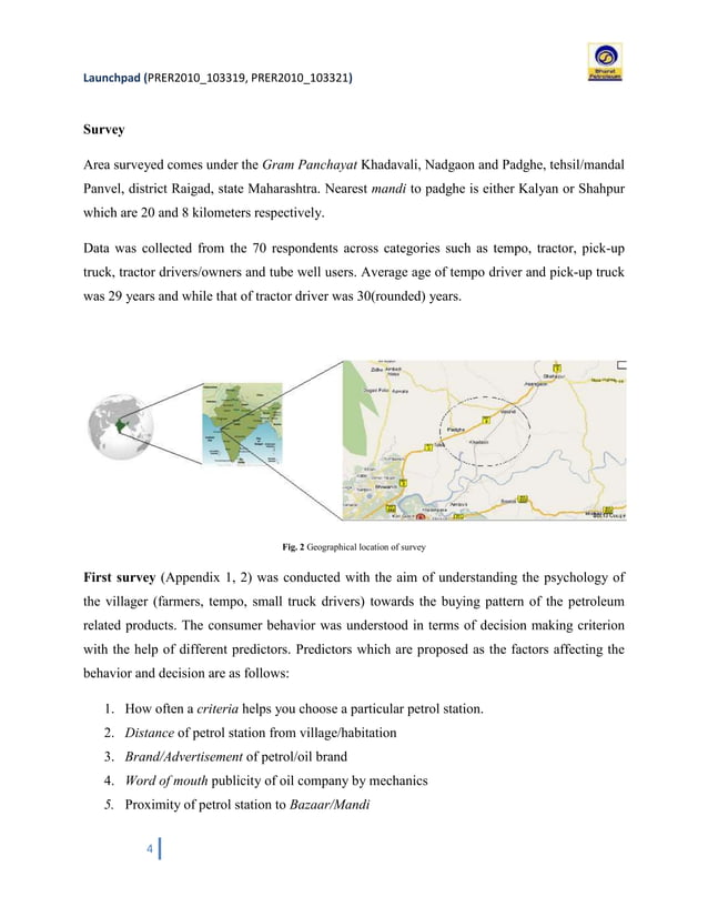BPCL Casestudy Solution - Launchpad 2010 | DOCX