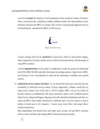 BPCL Casestudy Solution - Launchpad 2010 | DOCX