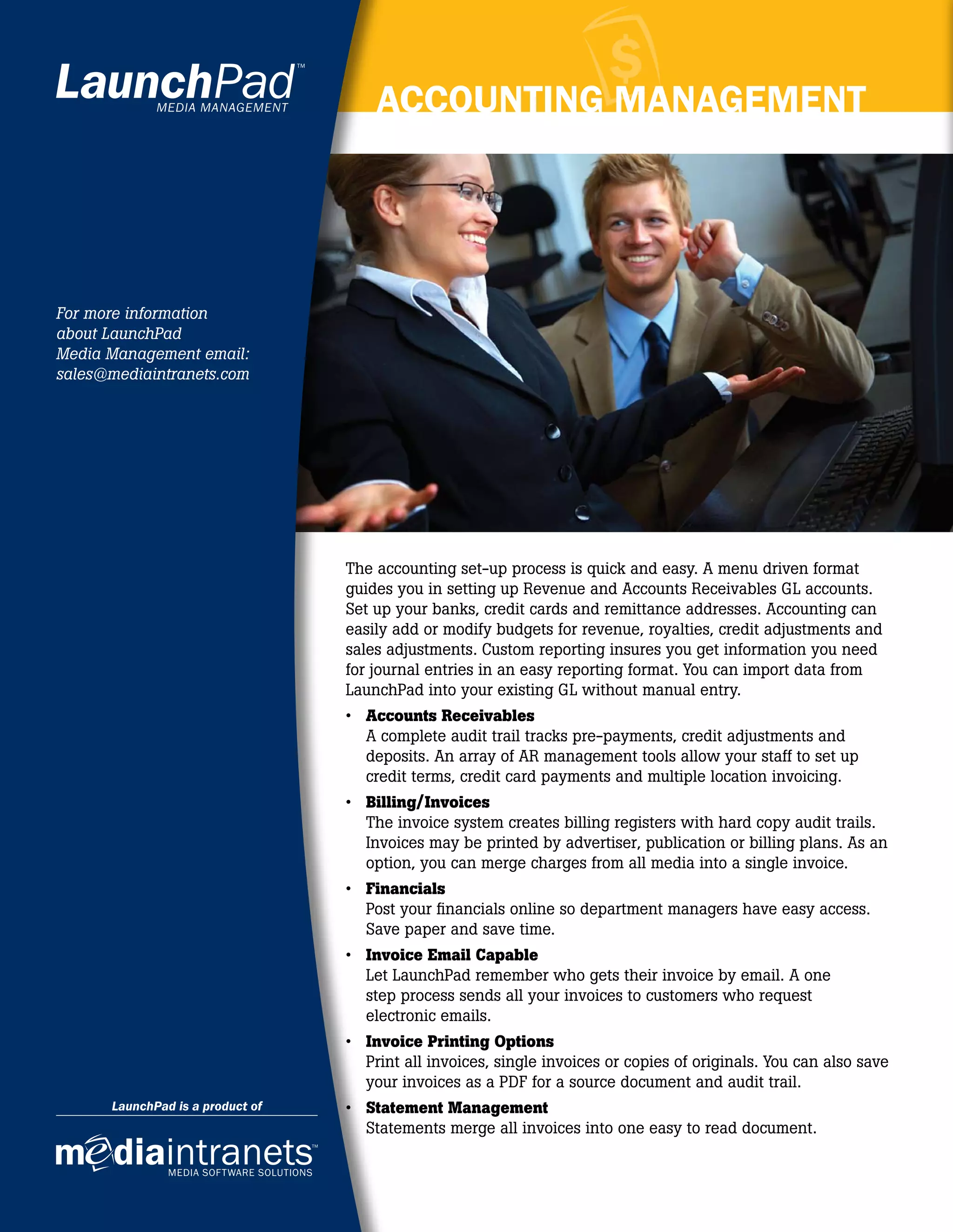 LaunchPad Brochure | PDF | Desktop Publishing | Computer Software and Applications