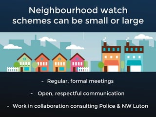 Portland Watch - setting up a local neighbourhood watch scheme | PPT