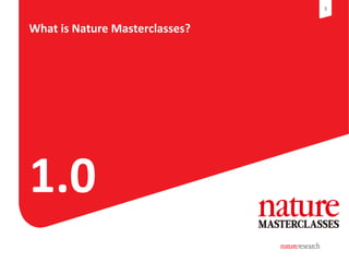 Nature Masterclass 이용안내 | PDF