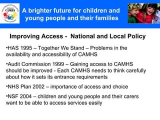 Single Point of Access Launch | PPT