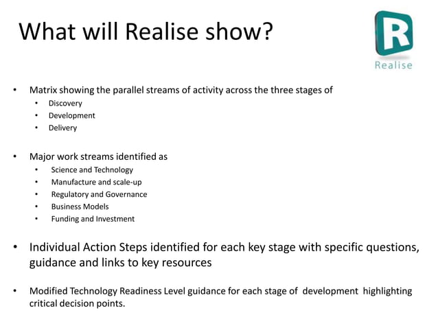 Project Realise | PPT