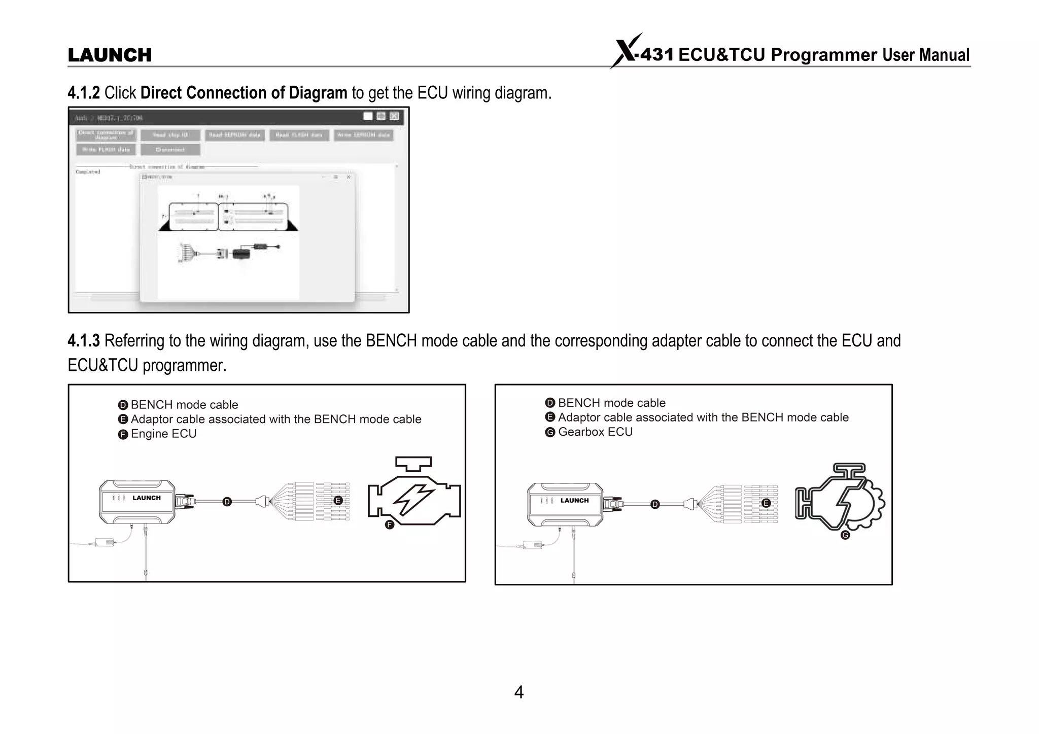 Launch X431 ECU Programmer User Manual.pdf | Operating Systems | Computer Software and Applications