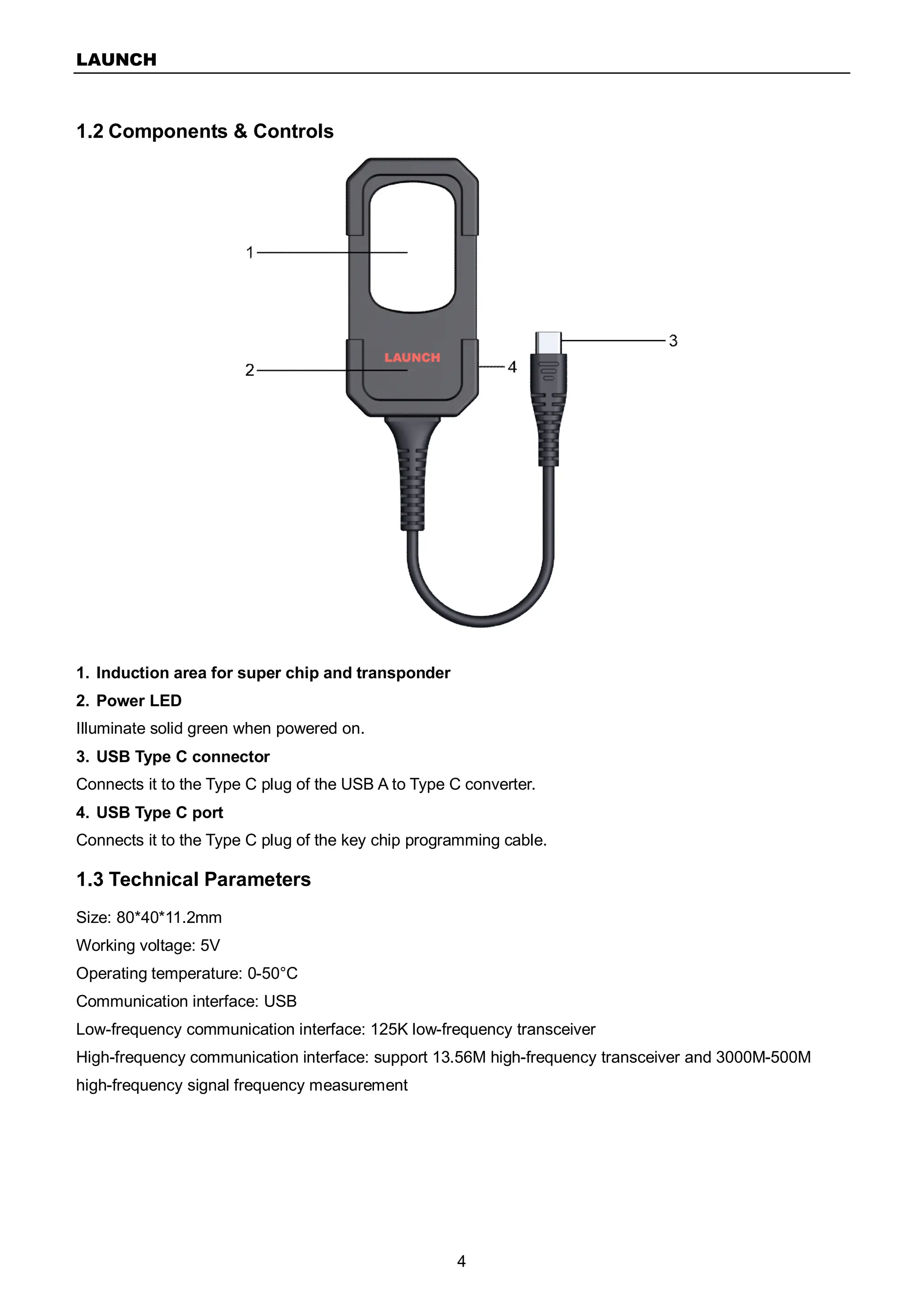 Launch X431 Key Programmer User Manualpdf Computer Peripherals