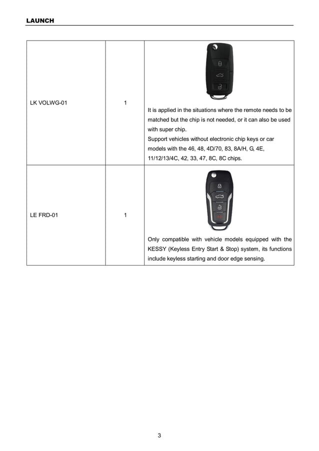 Launch X431 Key Programmer User Manual.pdf | Computer Peripherals | Computing