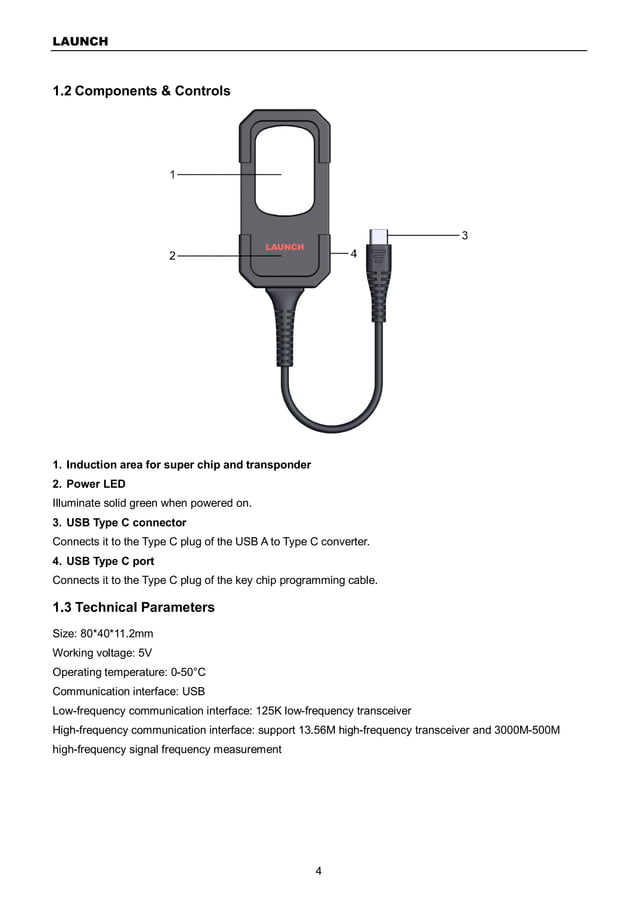 Launch X431 Key Programmer User Manual.pdf | Computer Peripherals | Computing