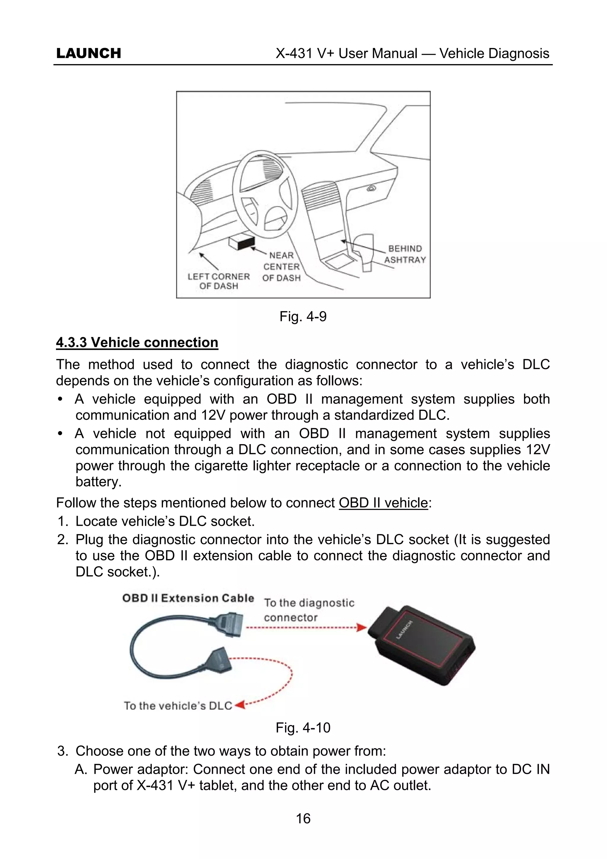 Launch X431 V+ User Manual | PDF