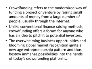 Roadmap to launch your crowdfunding platform: Business Model & features ...