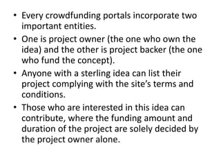 Roadmap to launch your crowdfunding platform: Business Model & features ...
