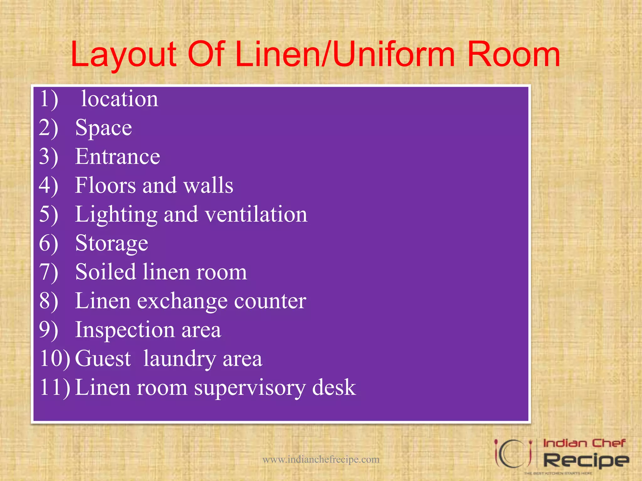 LAUNDRY OPERATIONS IN HOUSE KEEPING | PPTX