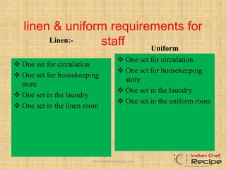 LAUNDRY OPERATIONS IN HOUSE KEEPING | PPTX
