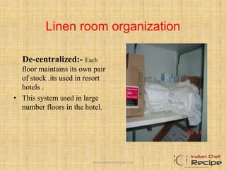 LAUNDRY OPERATIONS IN HOUSE KEEPING | PPTX