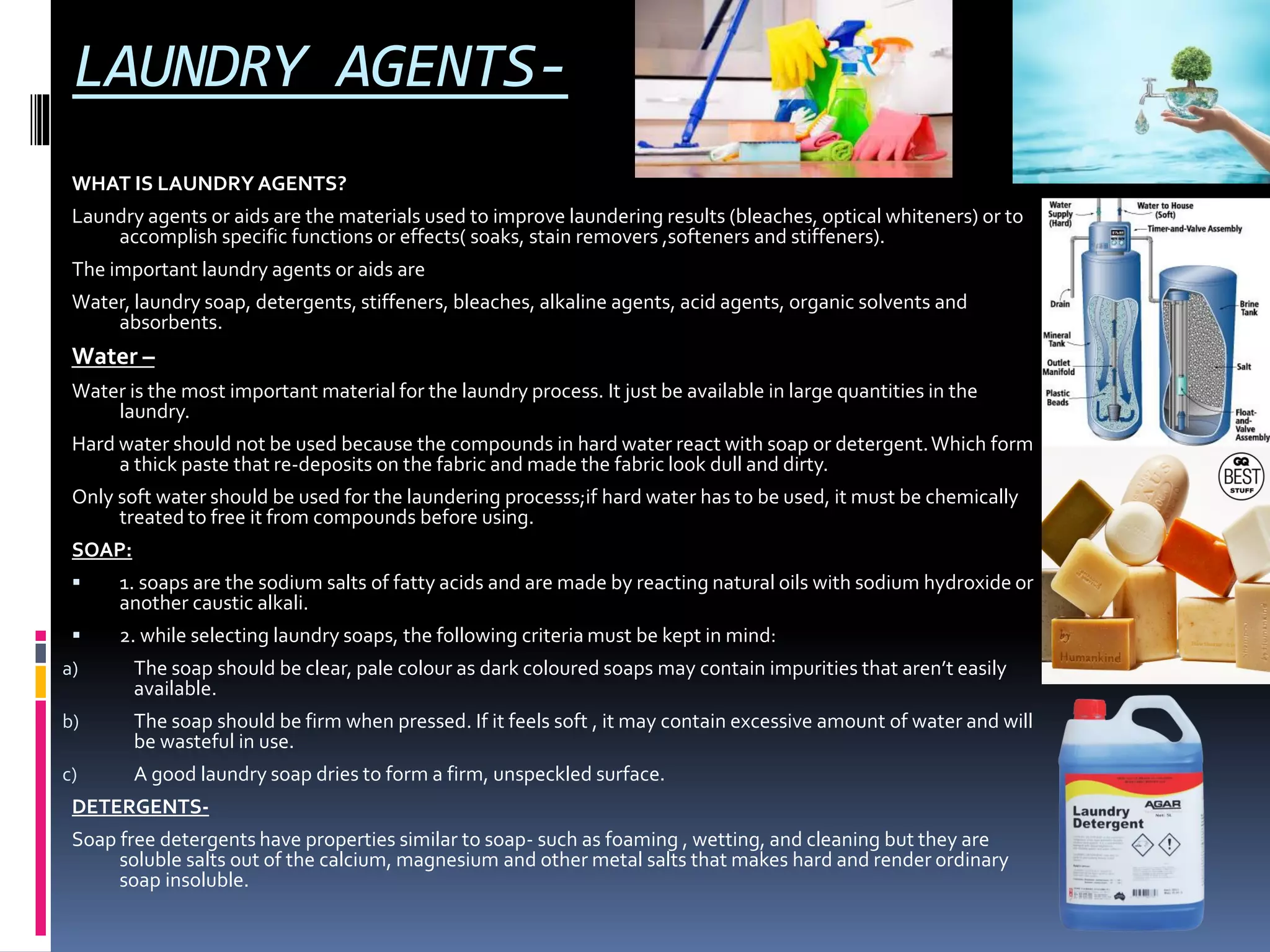 LAUNDRY AGENTS | PDF