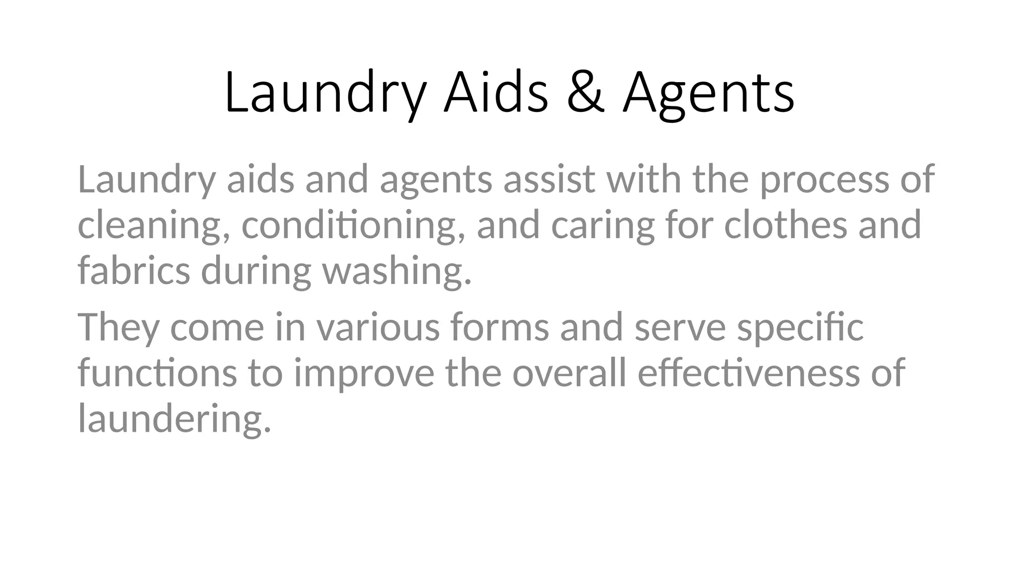 Laundry Aids & Agents activity of Lenin .pptx