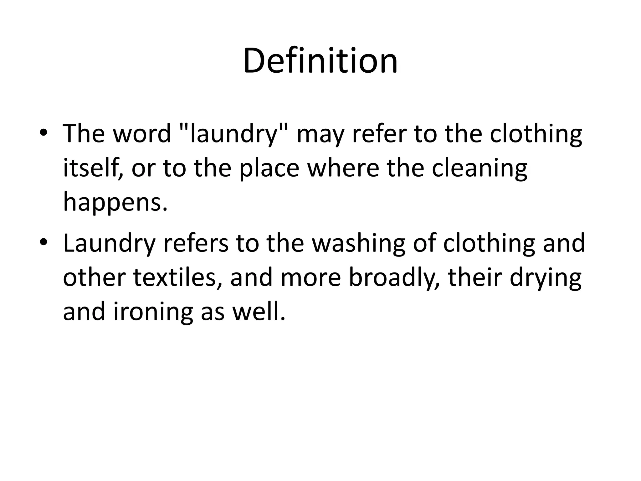 LAUNDRY EQUIPMENTS.ppt