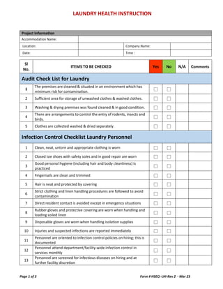 LAUNDRY HEALTH INSTRUCTION Form # HSEQ - LSI- Rev 2.docx
