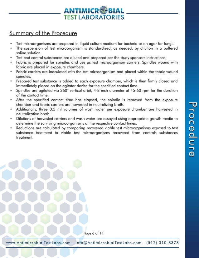 D7 Laundry Sanitizer and Disinfectant Test | PDF