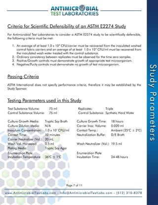 D7 Laundry Sanitizer and Disinfectant Test | PDF