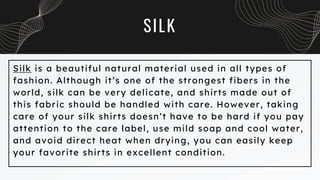 Laundry Procedures and Fabric Care .pptx