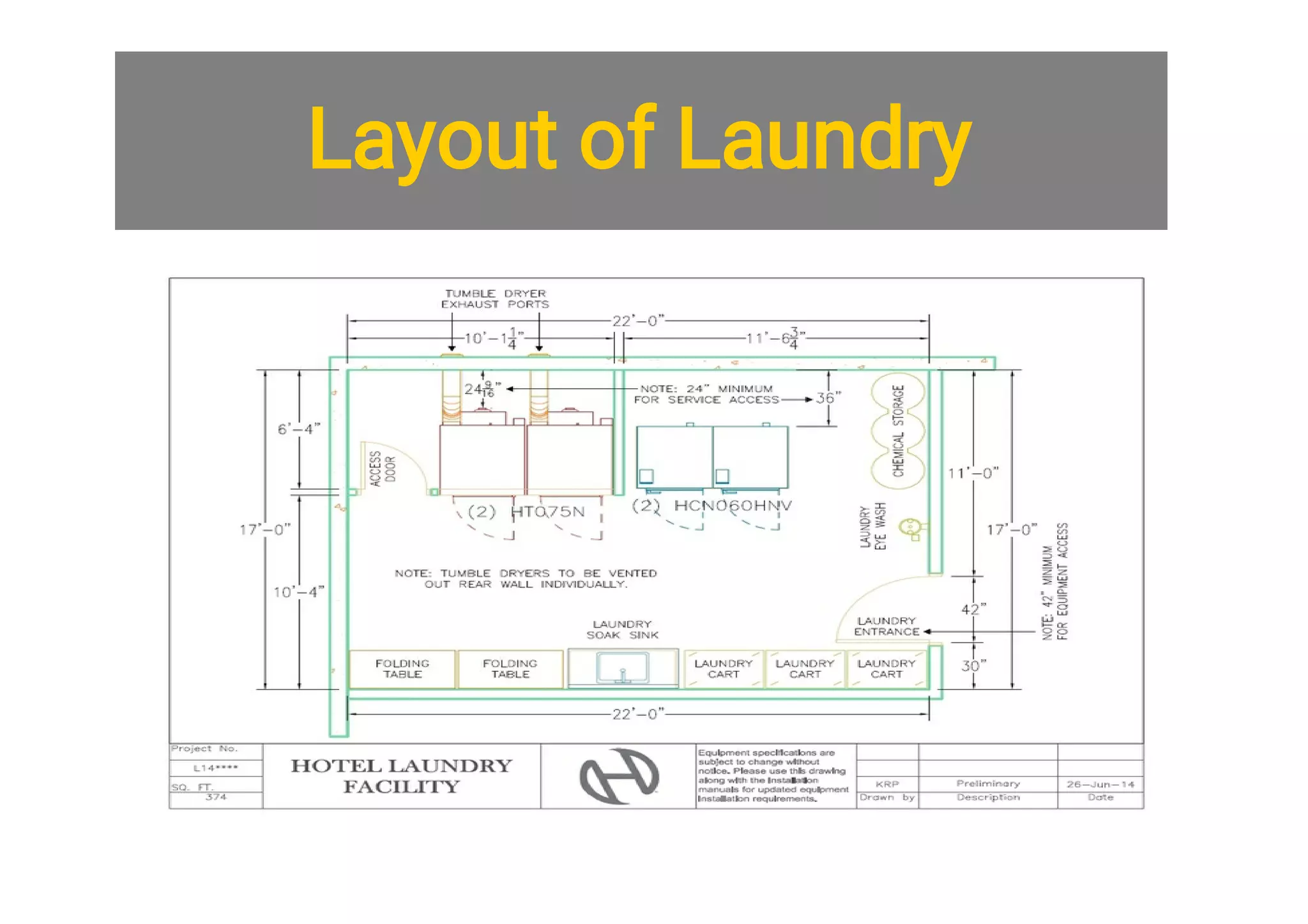 Laundry set up project (Housekeeping) | PDF
