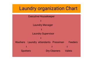 Laundry set up project (Housekeeping) | PDF