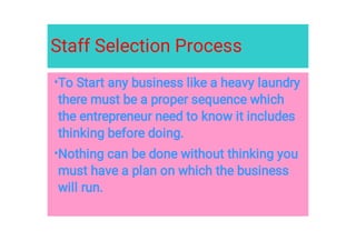 Laundry set up project (Housekeeping) | PDF