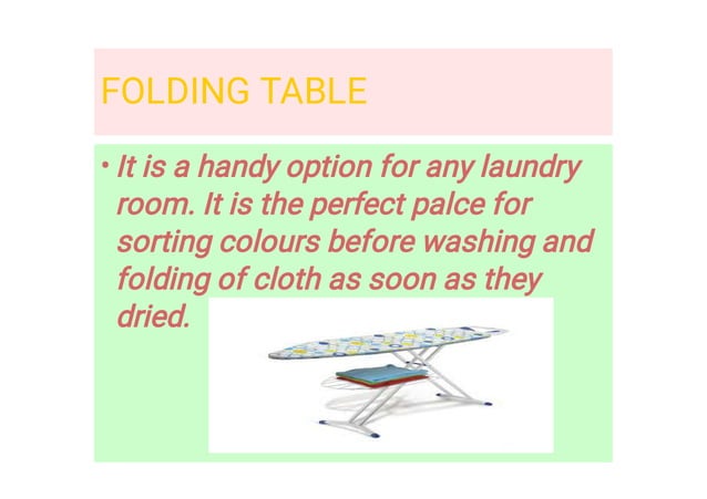 Laundry set up project (Housekeeping) | PDF | Home Appliances | Home ...