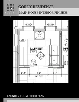 Laundry room 131 finish package | PDF