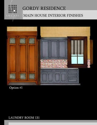 Laundry room 131 finish package | PDF