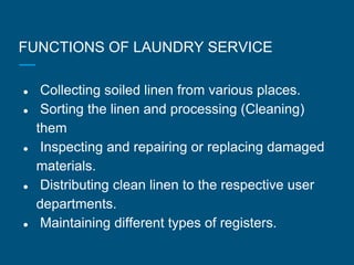 Laundry services | PPTX