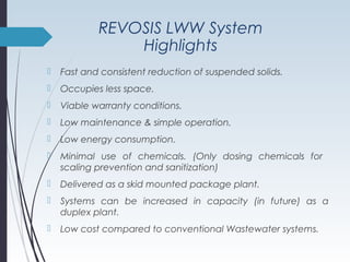 90% RECYCLING OF LAUNDRY WASTEWATER THROUGH MEMBRANES | PPT