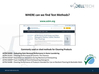 Laundry Care Products Performance Testing | PPTX