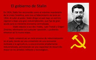 La unión soviética | PPTX