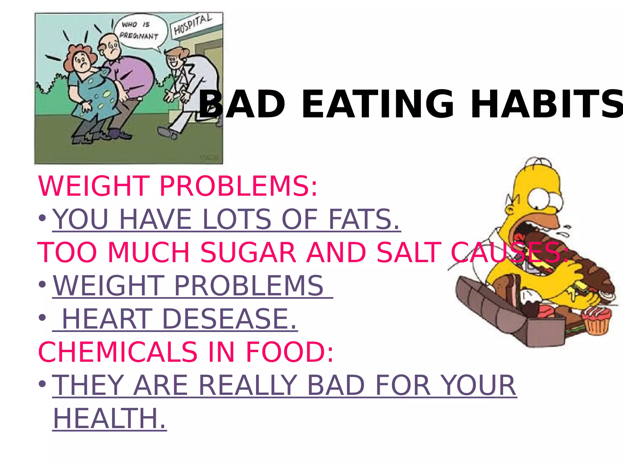 Unhealthy habits | PDF