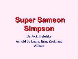 Laura Erin Zack Allison | PPT